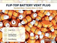 China Factory Wholesale High‑Performance Flip Top Vent Cap, Flame‑Arresting Tight‑Seal Reusable Battery Filling Cap Accessory For Multiple Forklift Battery Models for sale