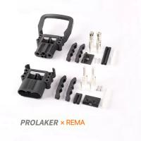 China Durable Acid Resistant Design Din160 REMA Complete Male & Female Battery Charging Connector Set For Forklifts trucks, Sweeper and RCC devices Comply DIN VDE 0623 & EN 1175 Industrial Standard for sale