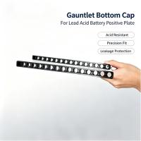 China High Porosity Low Resistance Acid Resistant Non-woven Fabric Multitube Gauntlet Separator, Long Cycle Life Spunlace Polyester Battery Gauntlet Equal to Imported Standard for Lead Acid Traction Battery for sale