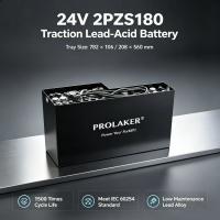China 24V 2PZS180 Tubular Traction Lead Acid Battery 180Ah Forklift Battery For Pakistan Dalda Foods for sale