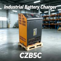 China 80A 48 Volt Electric Forklift Battery Charger , Industrial Battery And Charger for sale