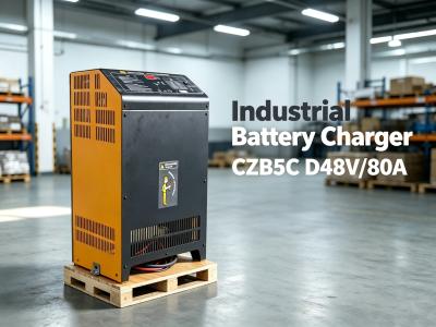 China Long-Lasting Laker Lead Acid Forklift Battery Charger for Industrial 48V 80A for sale