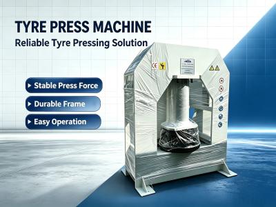 China TP 250 Industrial Forklift Solid Tire Tyre Hydraulic Press for sale