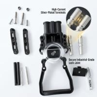 China REMA Series Male Female Forklift Battery Charger Plug, Acid-Proof PP Power Connector for sale