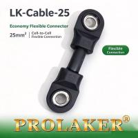 China LK-Cable-25 Flexible Type Battery Connection Cables Lead-Acid Cell Links 25mm² Rubber Jacket Copper Conductor Customized Length for sale