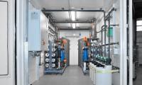 China 25m3 Per Hour Containerized RO System With Grundfos / CNP Pump for sale