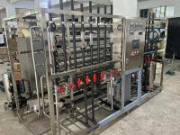 China Two Stages RO EDI Plant Ultrapure Water Machine Stainless Steel Fitting for sale