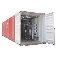 China 5-7 Stages Containerized RO System For TDS Brackish Water Desalination for sale