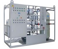 China Siemens S7 PLC Controlled Ocean Water Desalination Machine 100 To 1000 M3/Day for sale