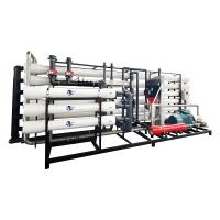 China 99.5% Desalting Rate Salt Water Reverse Osmosis Plant With Auto Control Valve for sale