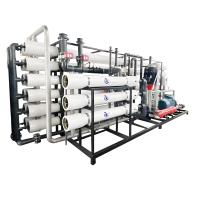 China 99.5% Desalting Rate Salt Water Reverse Osmosis Plant With Auto Control Valve for sale