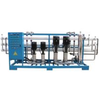 China Municipal Water Purification System 10-100 M3/Hr Nanofiltration With PLC Control for sale