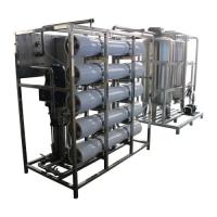 China Municipal Water Purification Skid Nanofiltration System 10-100 M3/Hr for sale