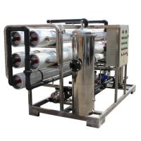 China Municipal Water Purification System 10-100 M3/Hr Nanofiltration With PLC Control for sale