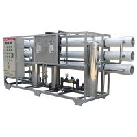 China 98% Salt Rejection Brackish Water RO System With Siemens PLC Control for sale