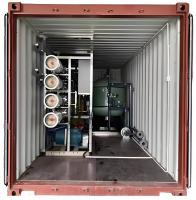 China Max 10000ppm Feed Water TDS Reverse Osmosis System 50-70% Recovery Rate 15-65kw for sale