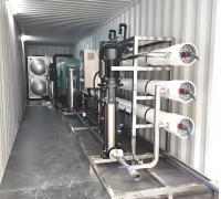 China Media Filter Or Ultrafiltration Containerized RO System With 99% Salt Rejection Rate for sale