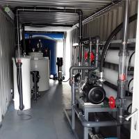China 50-70% Recovery Rate Containerized RO System Powered By Grundfos / CNP Pump for sale