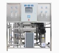 China Filmtec/Toray Membrane Siemens S7 PLC Industrial Grade Two Stages RO EDI Water Treatment Equipment for sale