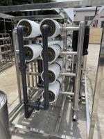 China 6000LPH Stainless Steel 304/316 Reverse Osmosis Plant with 1 Year Warranty for Industrial Water Purification for sale