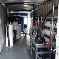 China Steel FRP In-Container Reverse Osmosis Plant for Desalination with 500m3/day Capacity and 380V Power for sale
