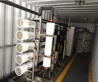 China Steel FRP In-Container Reverse Osmosis Plant for Desalination with 500m3/day Capacity and 380V Power for sale