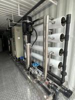 China Containerized 200m3 Per Day Reverse Osmosis System with 15 kW Power and 380 V Voltage for Borehole Water Treatment for sale