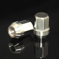 China GR5 Titanium Wheel Lug Nuts M12x1.25 M14x1.5 PVD Coated Black Gold Red for sale