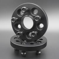 China 20mm Hubcentric Forged Aluminum Wheel Spacers for Subaru 5x100 Bolt Pattern Black for sale
