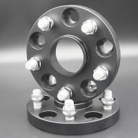 China 20mm Forged Aluminum Wheel Spacers 5x120 for Tesla Model S Model X Black Anodized for sale