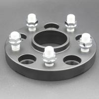 China 20mm Forged Aluminum Wheel Spacers 5x120 for Tesla Model S Model X Black Anodized for sale