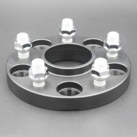 China Anodized Black Forged Aluminum Wheel Spacers 5x120 Bolt Pattern For TESLA Model 3 for sale