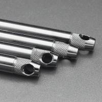 China 125mm Aluminum Wheel Alignment Pin Guide Centering Bolt M14x1.5 for VW Audi BMW Mercedes for sale