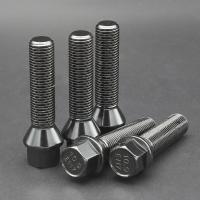China M14x1.5 Grade 10.9 Cone Seat Extended Wheel Bolts 50mm Shank for Wheel Tuning for sale