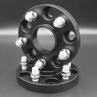 China 20mm Forged Aluminum Wheel Spacers 5x120 for Tesla Model S Model X Black Anodized for sale