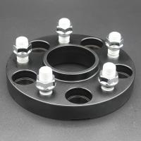 China 20mm Forged Aluminum Wheel Spacers 5x120 for Tesla Model S Model X Black Anodized for sale