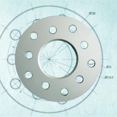 China 7mm Forged Aluminum Billet Flat Wheel Spacer for Porsche 911 Boxster Cayman Cayenne Panamera for sale
