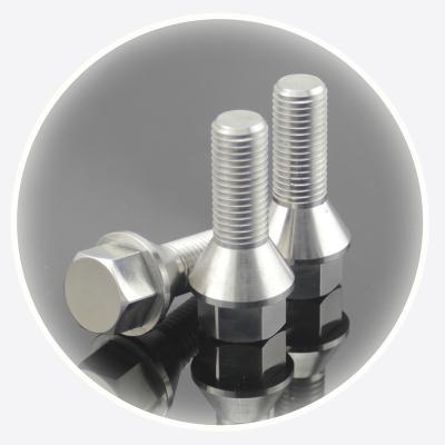 China M12x1.5 Titanium GR5 Wheel Bolts Grade 10.9 26mm Shank for BMW E Chassis Mini for sale