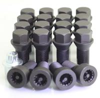 China Gold Titanium GR5 Wheel Bolts 26mm Shank Grade 10.9 for BMW F G Chassis Mini for sale