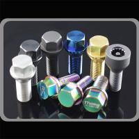 China M12x1.5 Titanium Wheel Bolts 26mm Shank Grade 10.9 for BMW E Chassis for sale