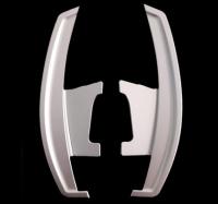 China CNC Integrated 1-Piece Gear Shift Paddle Customized for VW Series Aluminum Anodized for sale
