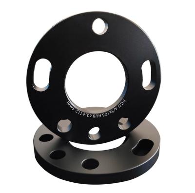 China 12.5mm Forged Aluminum Hub-Centric Wheel Spacer Multi PCD 4/5x108 63.4mm Hub for Ford Focus for sale
