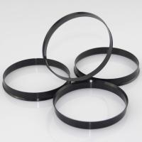 China CNC Machined Aluminum Hub Ring 63.4mm OD 60.0mm ID Anodized Coatings Wheel Tuning for sale