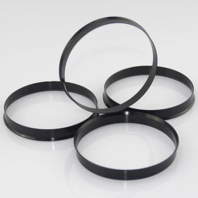 China CNC Machined Aluminum Hub Ring 63.4mm OD 60.0mm ID Anodized Coatings Wheel Tuning for sale