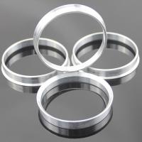 China Anodized Aluminum Wheel Hub Centric Ring OD 64.0 ID 60.0 for Spacers CNC Machined for sale