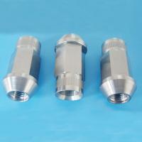China Titanium GR5 Open End Lug Nut M12x1.25 M14x1.5 PVD Coating Black Gold Red for sale