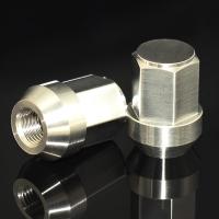 China PVD Coating Titanium GR5 Close End Lug Nuts M12x1.25 M14x1.5 for Auto Replacement for sale