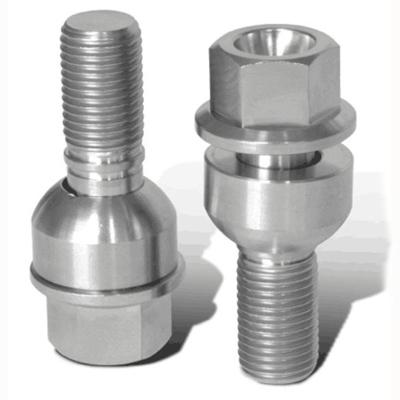 China Titanium GR5 Washer Style Wheel Bolts M12x1.5 M14x1.25 Grade 10.9 for Porsche for sale