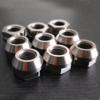 China Titanium GR5 Open End Lug Nut M12x1.25 M14x1.5 PVD Coating Black Gold Red for sale