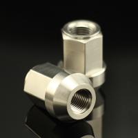 China Titanium GR5 Open End Lug Nut M12x1.25 M14x1.5 PVD Coating Black Gold Red for sale